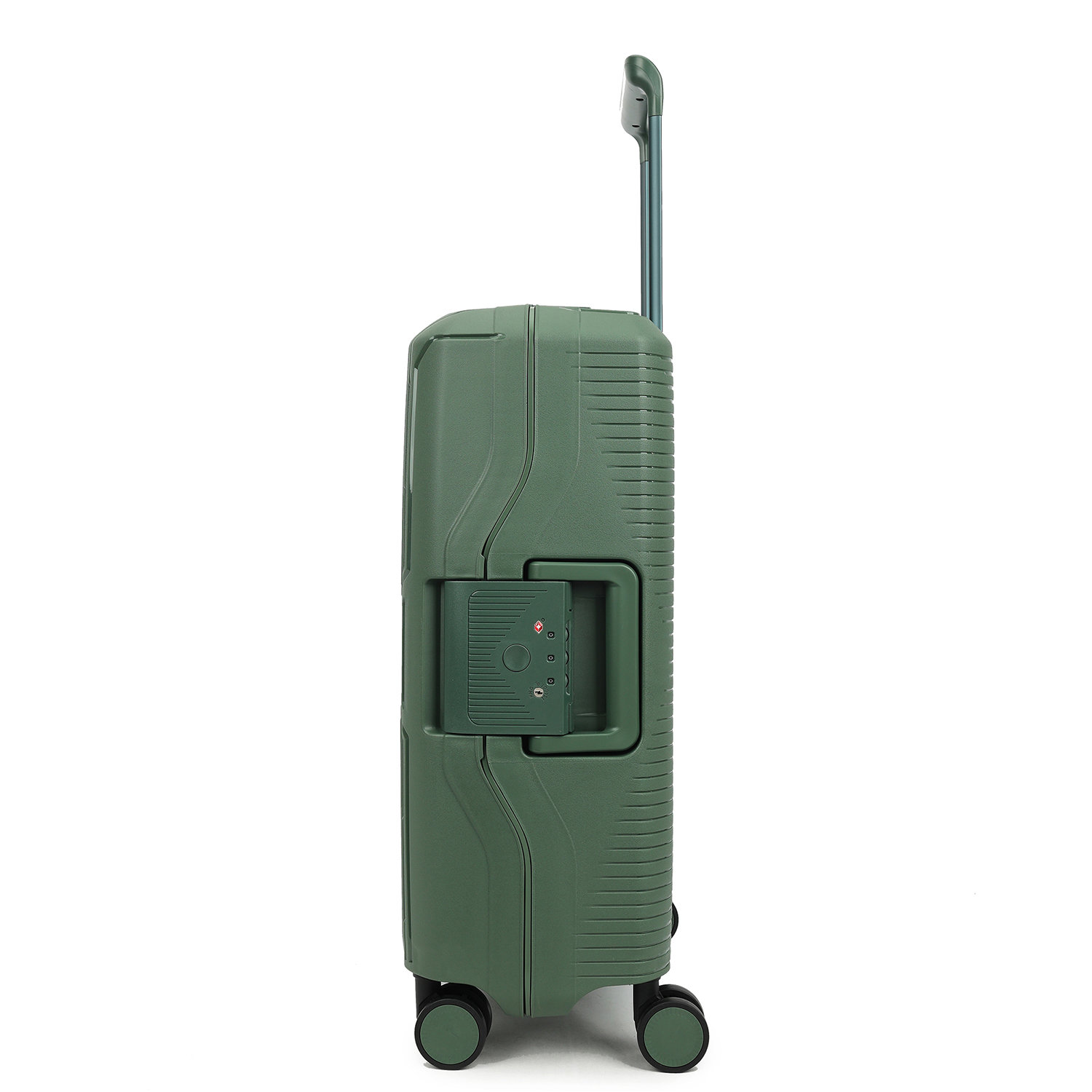 Decent Smart Cabin Trolley 55 olive - Het Lederwarenhuis Doetinchem