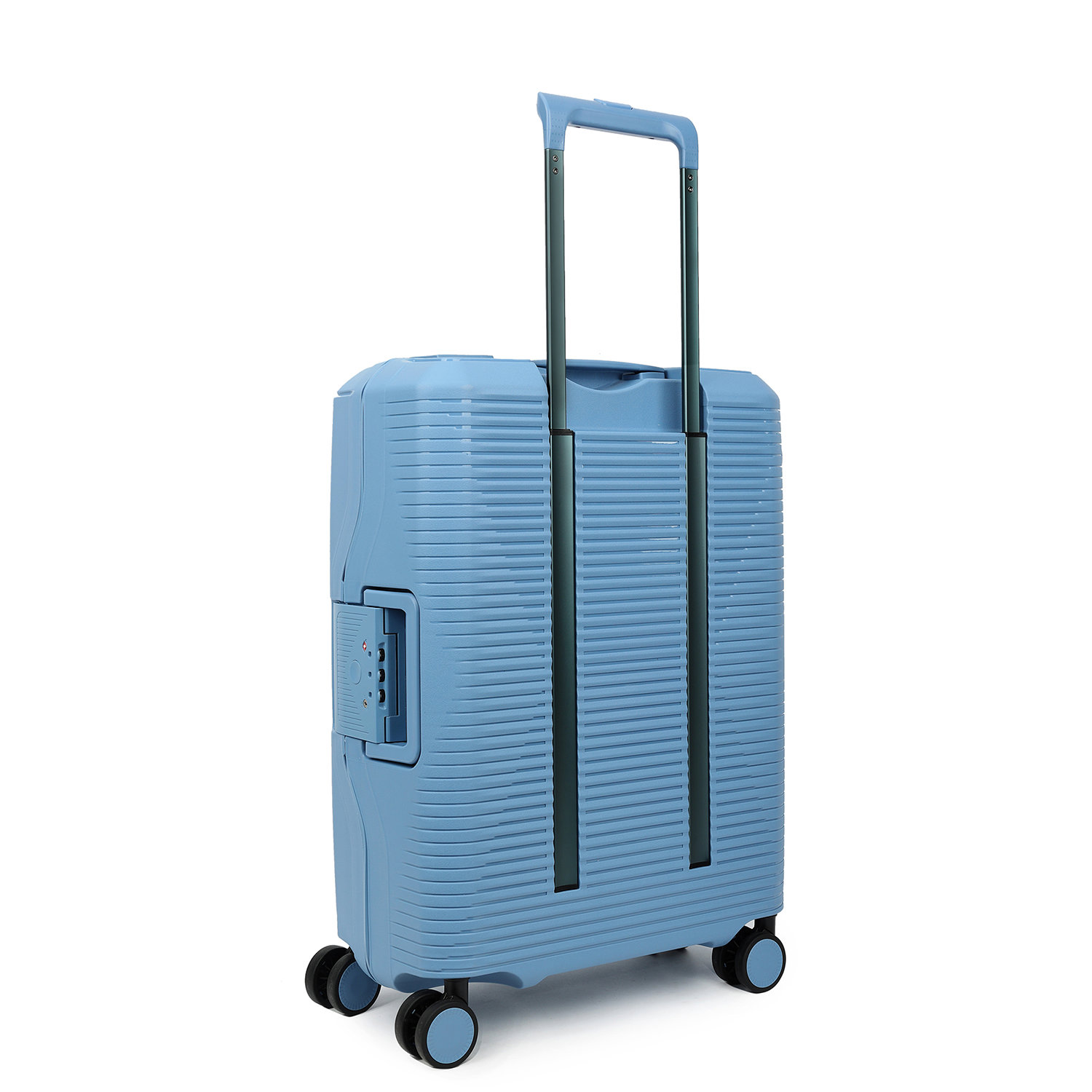 Decent Smart Cabin Trolley 55 lightblue - Het Lederwarenhuis Doetinchem
