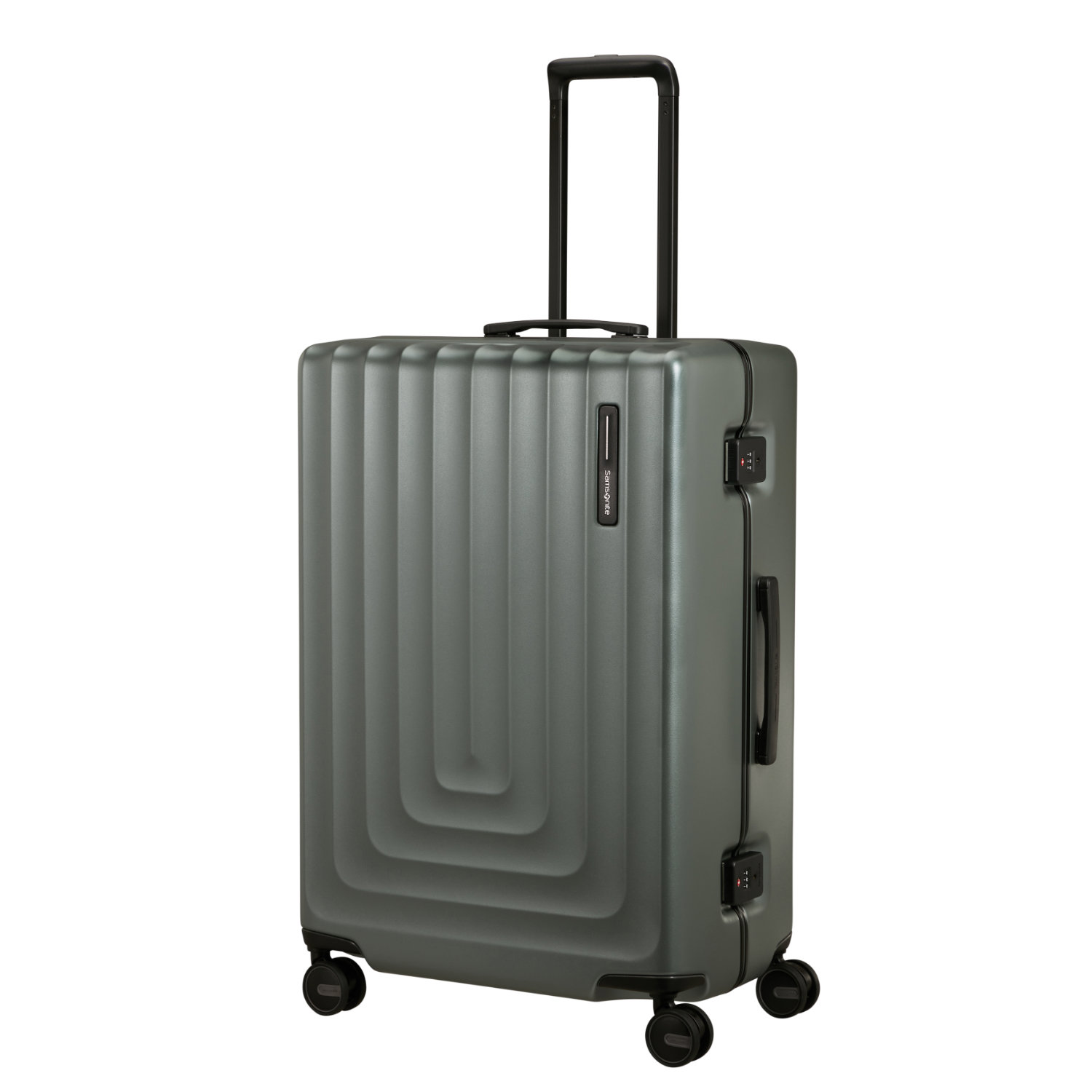 Samsonite Focus Spinner 75/28 matt sage khaki - Het Lederwarenhuis ...